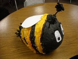 Bumblebee Pinata | AllFreeHolidayCrafts.com