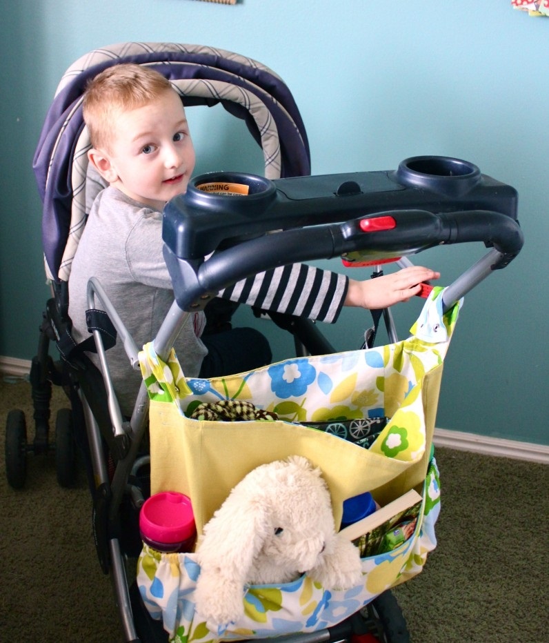 Floral Stroller Bag Pattern (Free) | AllFreeSewing.com