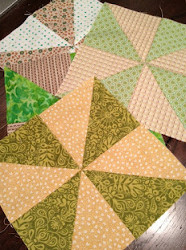 Pinwheel Quilt Blocks Tutorial | AllFreeSewing.com